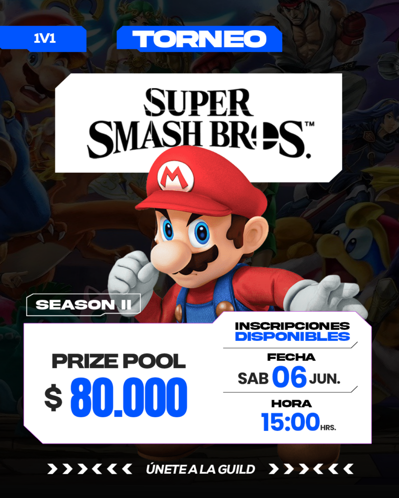 Torneo Super Smash Bros Ultimate – Gamer Guild